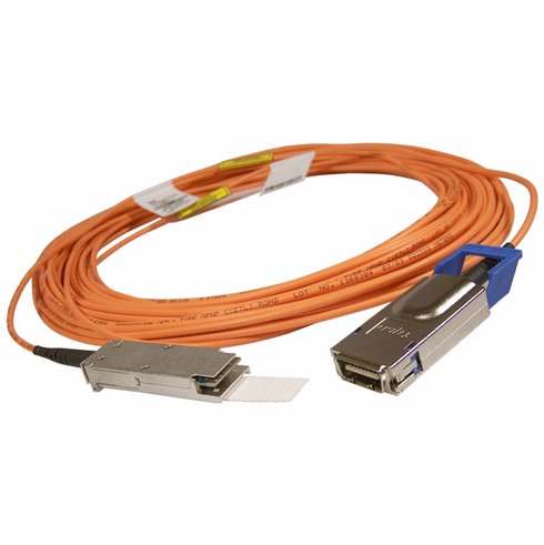 IBM Tyco 4x5 CX4-QSFP 20m Fiber Optic Cable 77P8499 CX4/QSFP 2064412-2