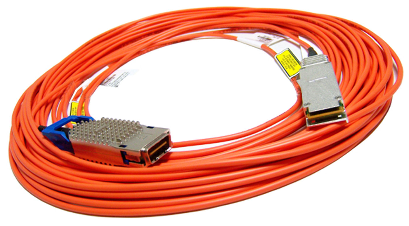 IBM Tyco CX4-QSFP 20m CX4 Infiniband Cable NEW 77P9199 DDR OPTICAL ...