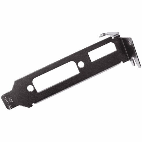 Low Profile DVI DisplayPort Bracket For ATi L1197-A0 Short Bracket NEW Bulk