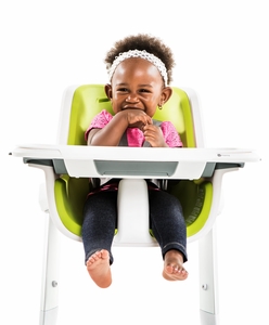 4moms High Chair - White/Green