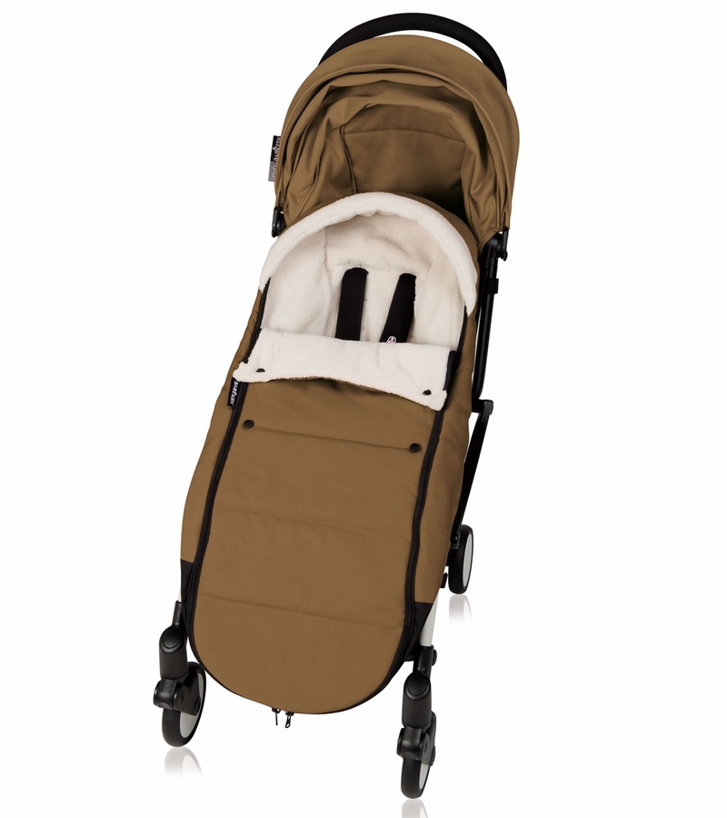 Babyzen 2018 / 2019 Yoyo+ 6+ Stroller & Polar Footmuff - White / Toffee
