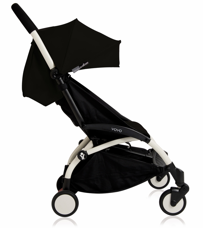 Babyzen 2019 YOYO+ 6+ Compact Stroller Bundle - White / Black