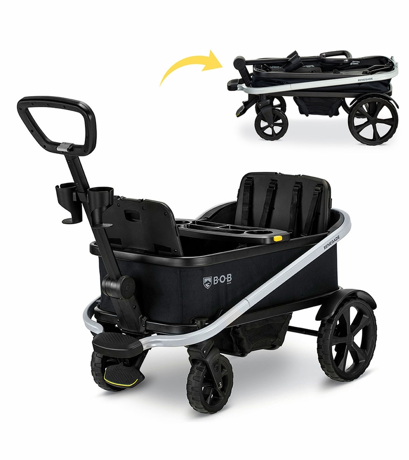 BOB Renegade (3 Seater) Stroller Wagon - Nightfall