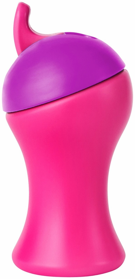 Boon SWIG Tall Flip Top Sippy Cup - Pink & Purple