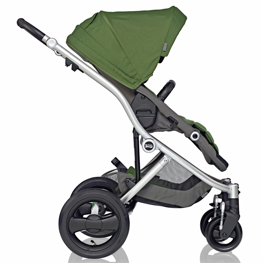Britax Affinity Complete Stroller, Silver - Cactus Green