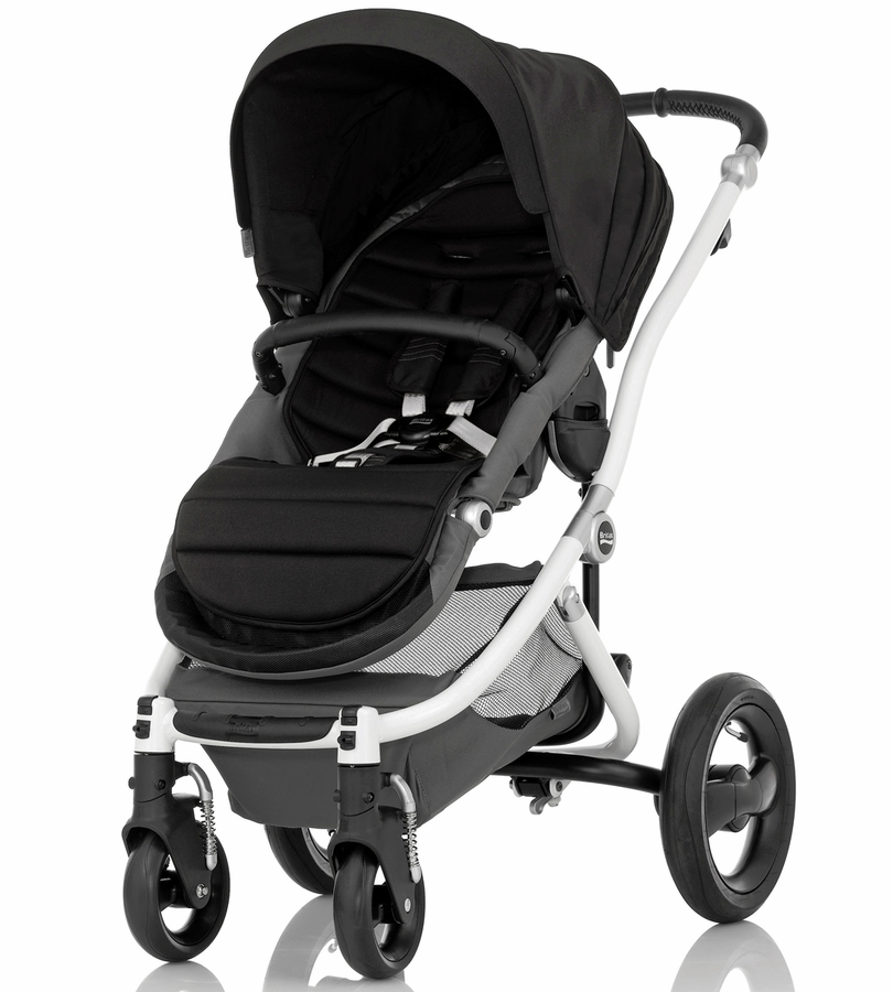 Britax Affinity Complete Stroller, White - Black