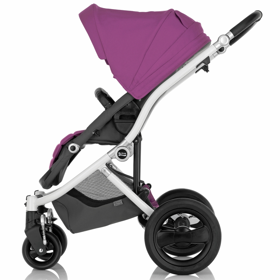 Britax Affinity Complete Stroller, White - Cool Berry