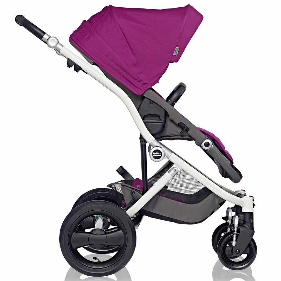 Britax Affinity Complete Stroller, White - Cool Berry