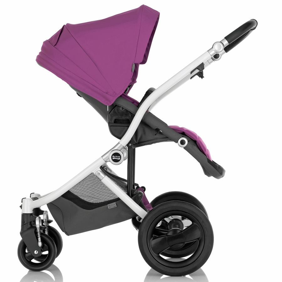 Britax Affinity Complete Stroller, White - Cool Berry