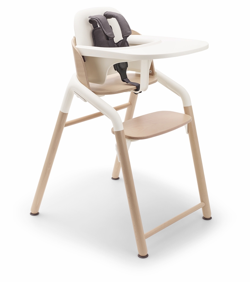 Bugaboo Giraffe Complete High Chair - Neutral Wood / White