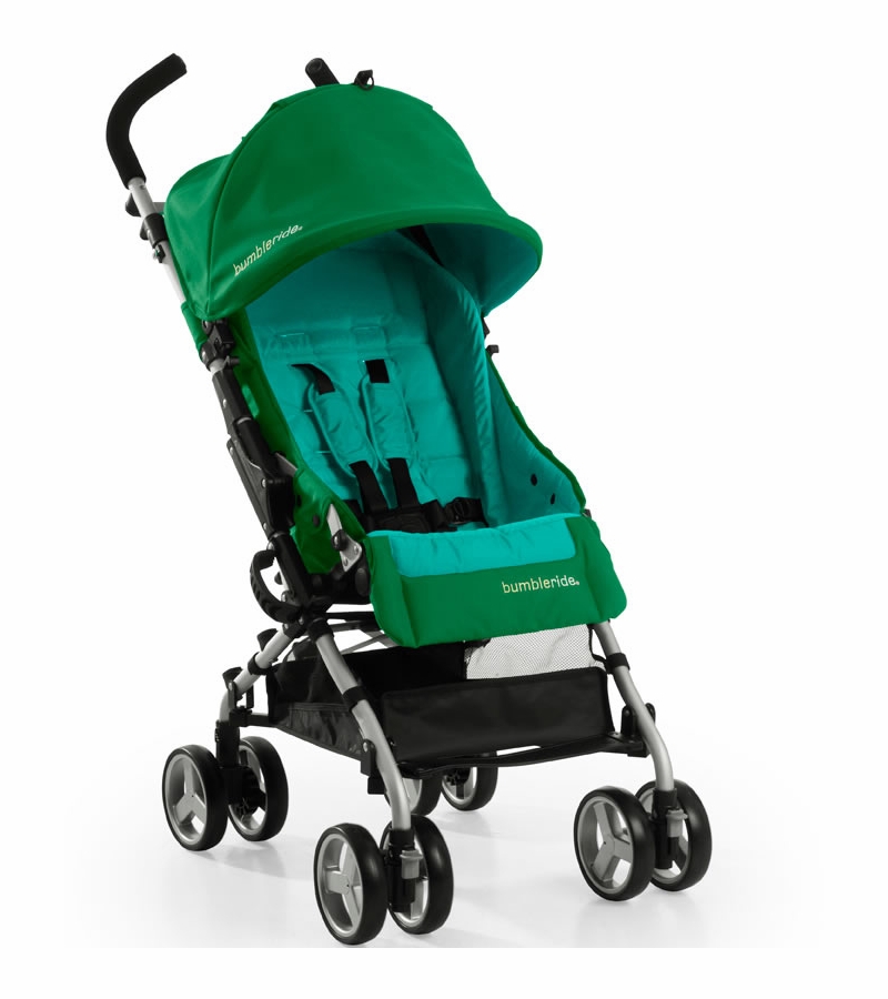 Bumbleride Flite Umbrella Stroller in Green Papyrus