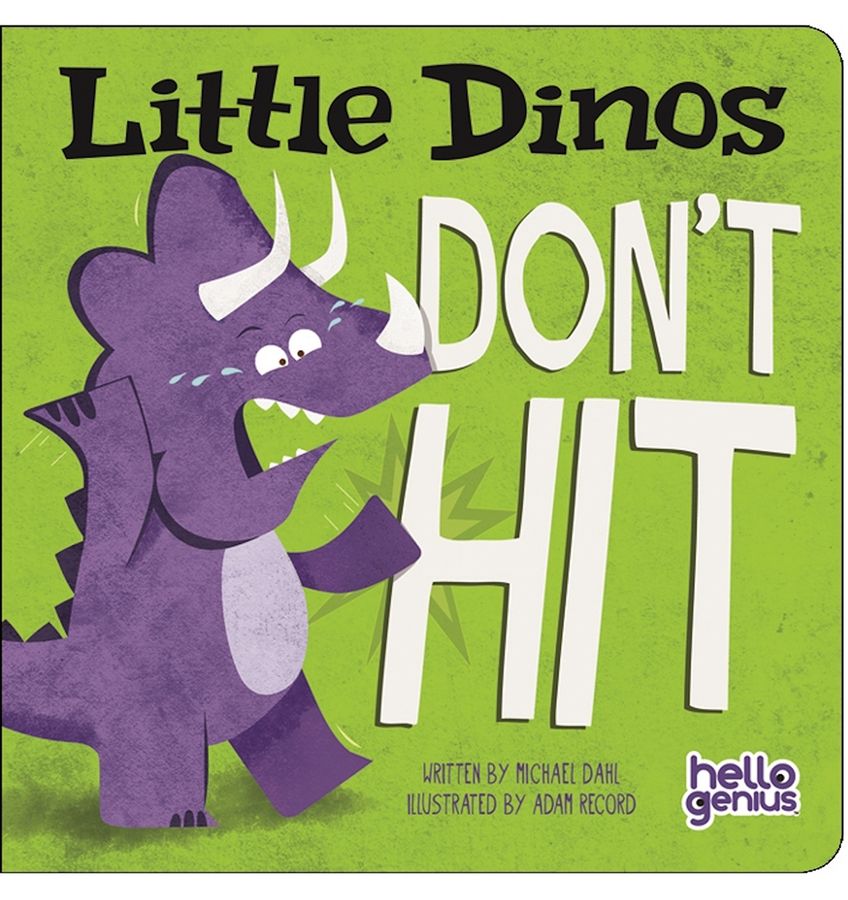 Capstone Hello Genius Board Book - Little Dinos Don't Hit