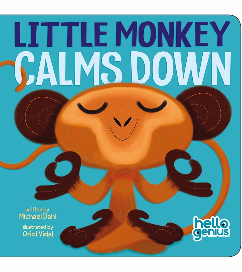 Capstone Hello Genius Board Book - Little Monkey Calms Down