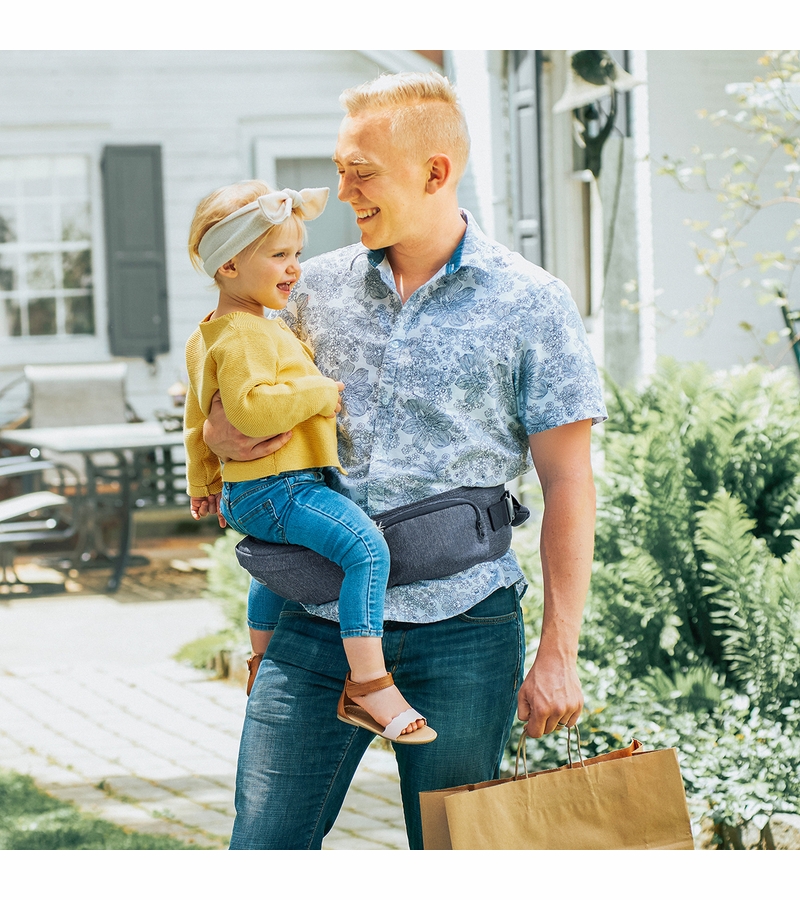 Chicco SideKick Hip Seat Carrier - Denim