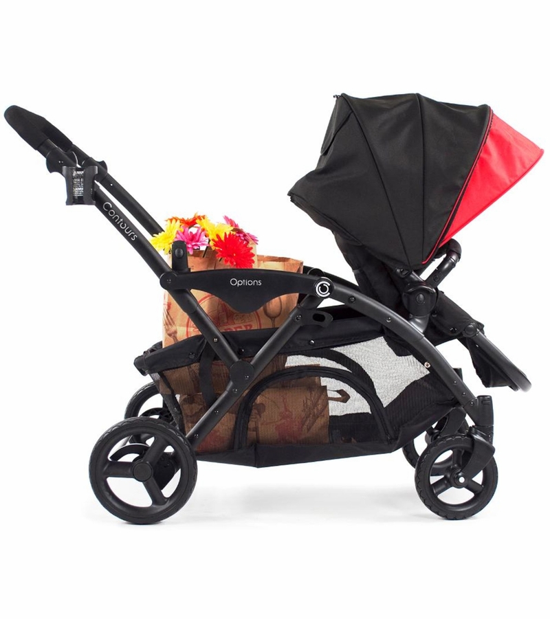 Contours Options Tandem Stroller - Shadow