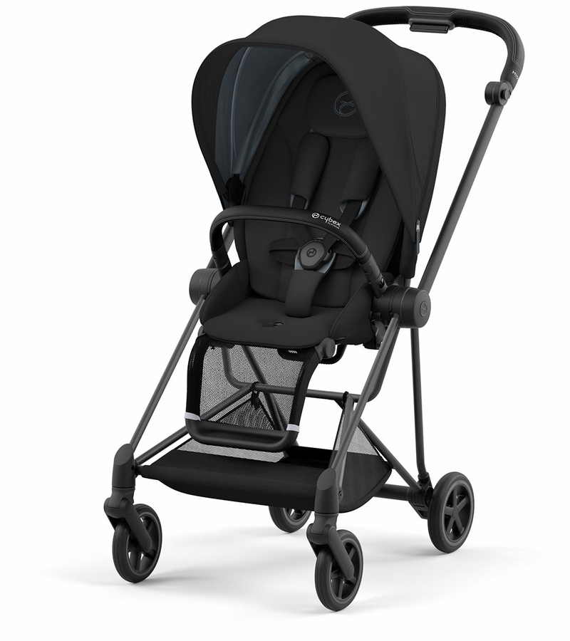 Cybex Mios 3 Stroller (One Box) - Matte Black / Black / Deep Black