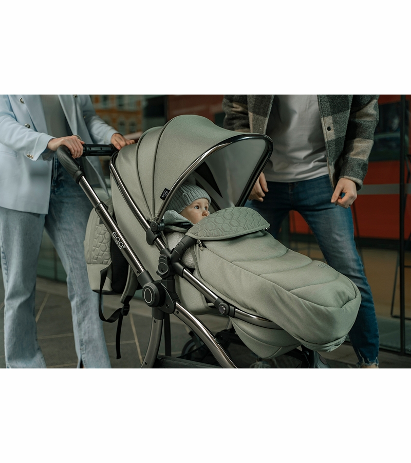 egg Strollers egg2 Stroller & Carry Cot Bundle - Seagrass