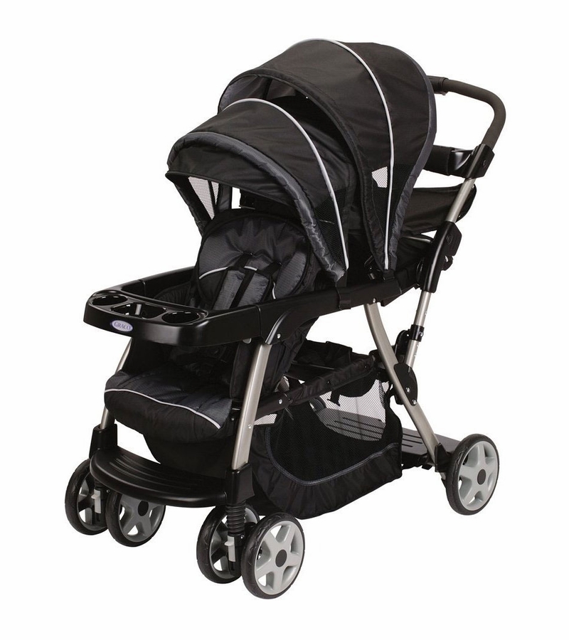 Graco Ready2Grow Classic Connect LX Duo Stroller - Metropolis