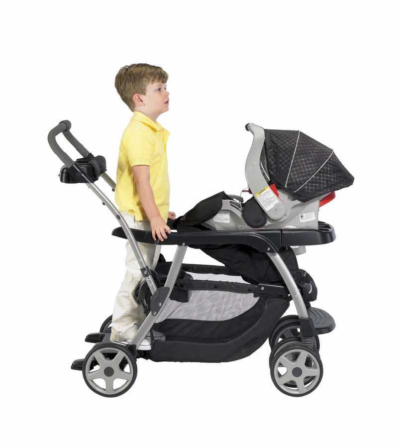 Graco Ready2Grow Classic Connect LX Duo Stroller - Metropolis