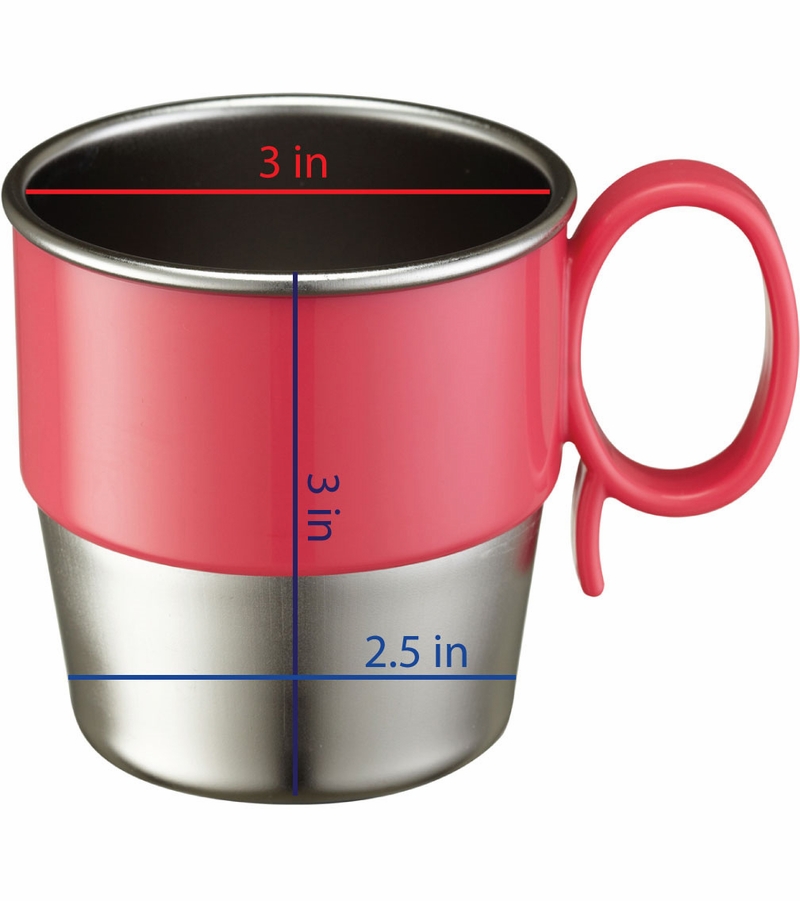 Innobaby Din Din Stainless Cup - Pink