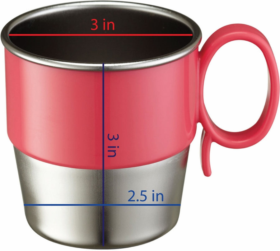 Innobaby Din Din Stainless Cup - Pink