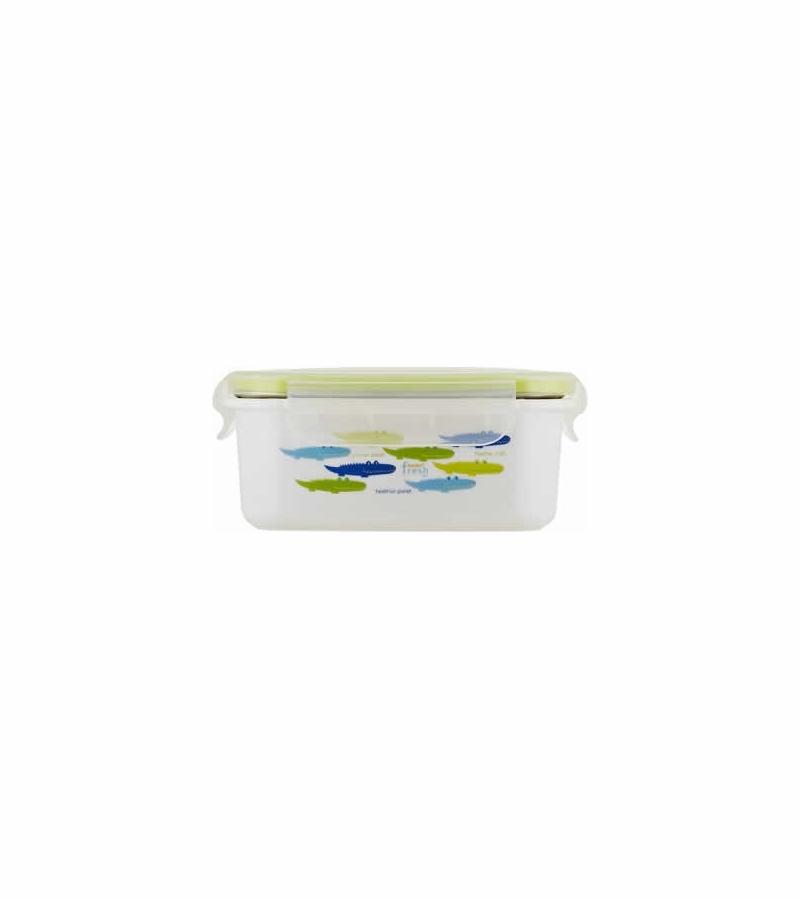 Innobaby Keepin' Fresh Stainless 15 oz Bento - Alligator/Green Innobaby Keepin' Fresh Stainless 15 oz Bento - Alligator/Green