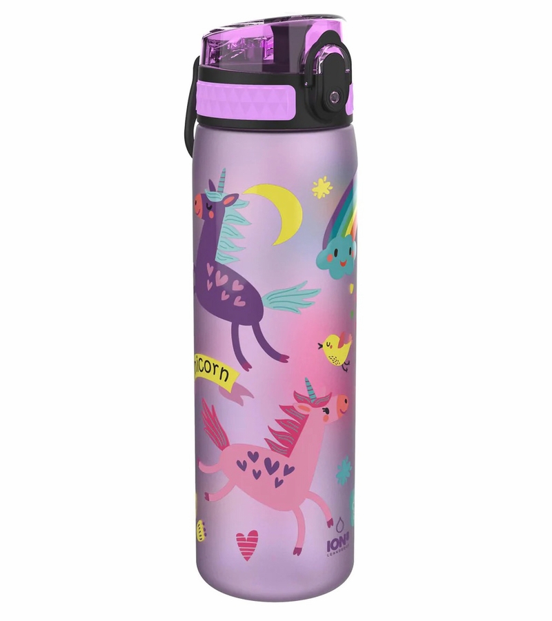 Ion8 Leak Proof Slim Water Bottle, 20oz - Unicorns Ion8 Leak Proof Slim Water Bottle, 20oz - Unicorns
