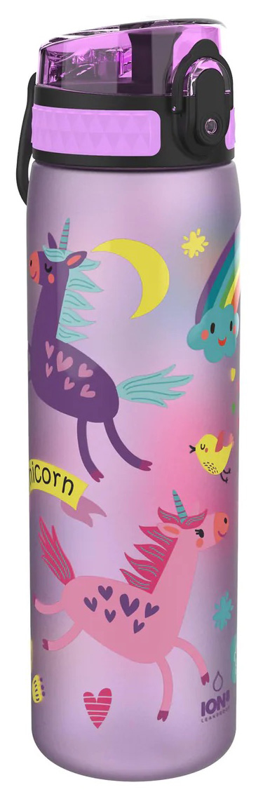 Ion8 Leak Proof Slim Water Bottle, 20oz - Unicorns Ion8 Leak Proof Slim Water Bottle, 20oz - Unicorns