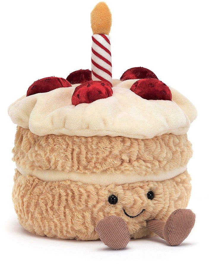 Jellycat Amuseable Birthday Cake, 6"