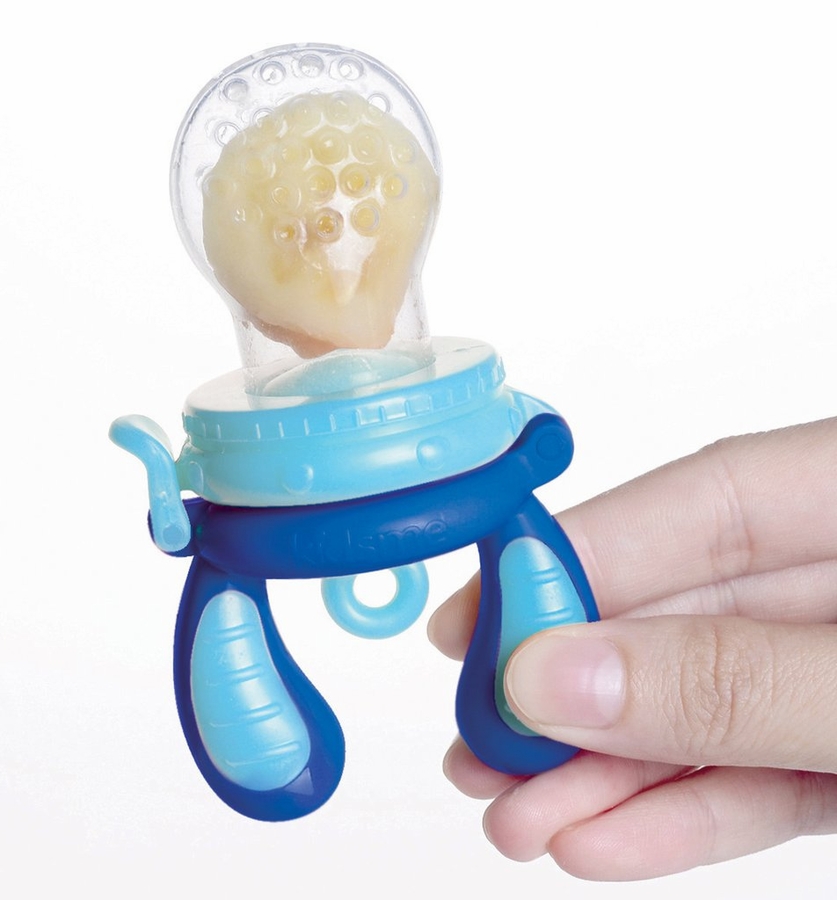 Kidsme Food Feeder, Medium (4+ Months) - Purple/Pink