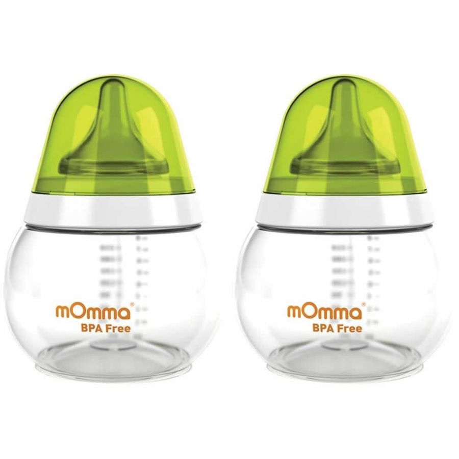 Lansinoh mOmma 8.4 Oz Feeding Bottles - 2 Pack