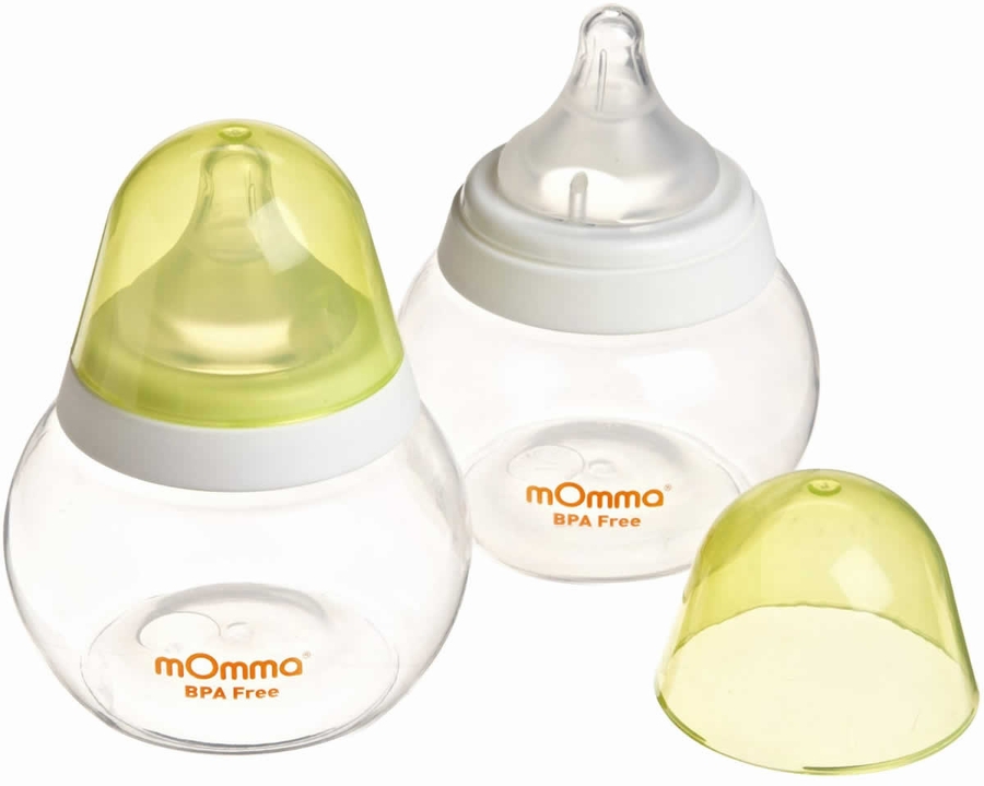 Lansinoh mOmma 8.4 Oz Feeding Bottles - 2 Pack