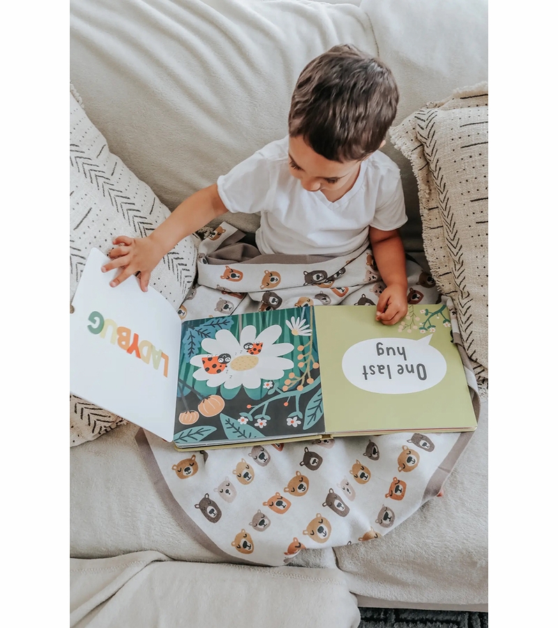 Lucy Darling Board Book - Grab Your Pillow, Armadillo