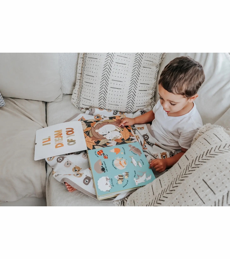 Lucy Darling Board Book - Grab Your Pillow, Armadillo