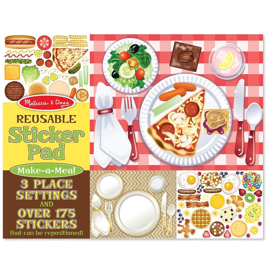 Melissa & Doug Make-a-Meal Sticker Pad