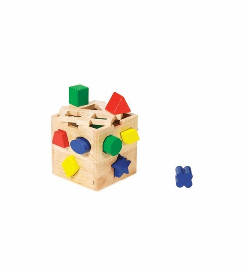 Melissa & Doug Shape Sorting Cube