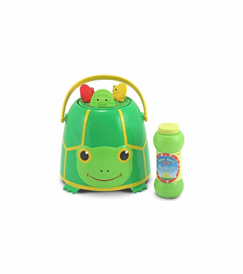 Melissa & Doug Tootle Turtle Bubble Bucket