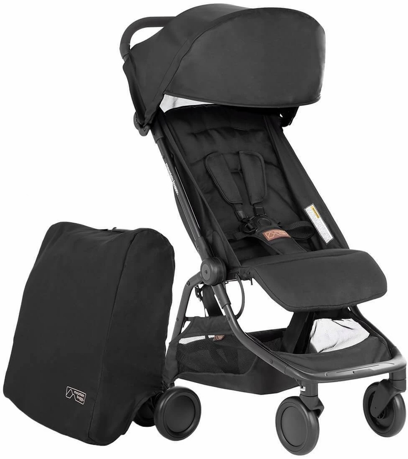 Mountain Buggy Nano V3 Stroller Black Mountain Buggy Nano V3 Stroller Black