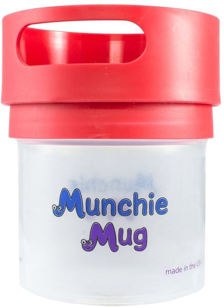 Munchie Mug Snack Cup, 12 oz - Red