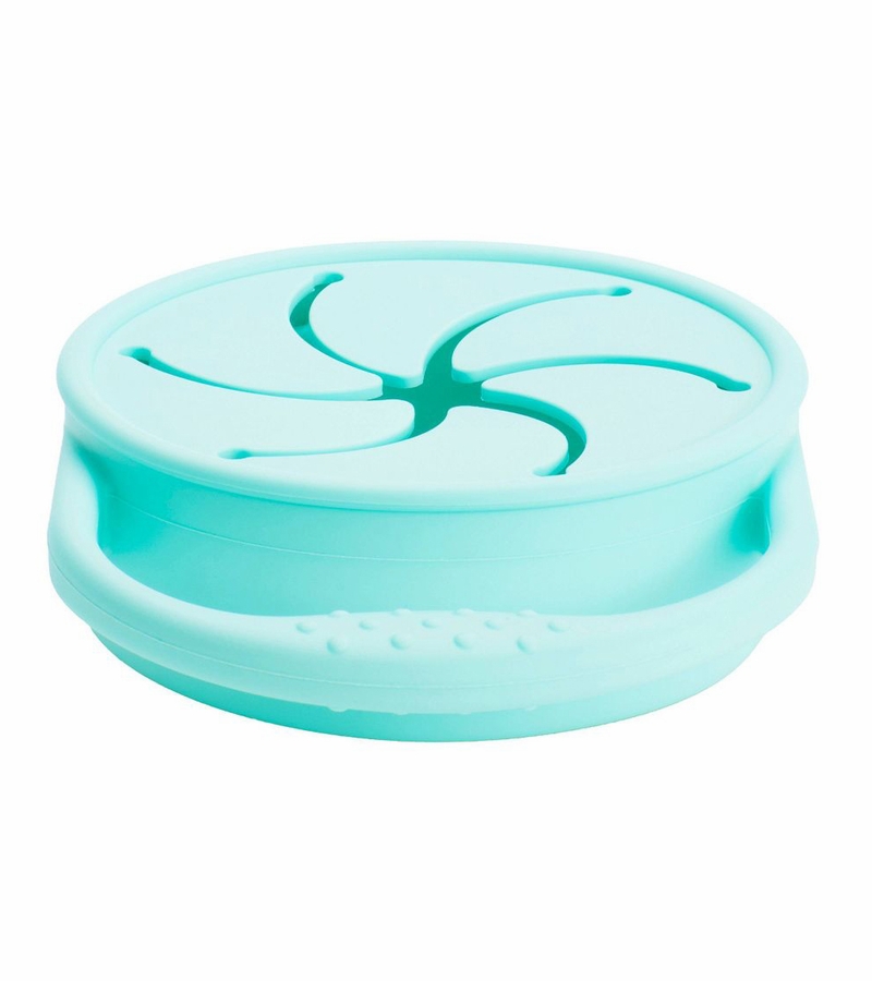 Munchkin C'est Silicone Snack Catcher with Lid - Mint