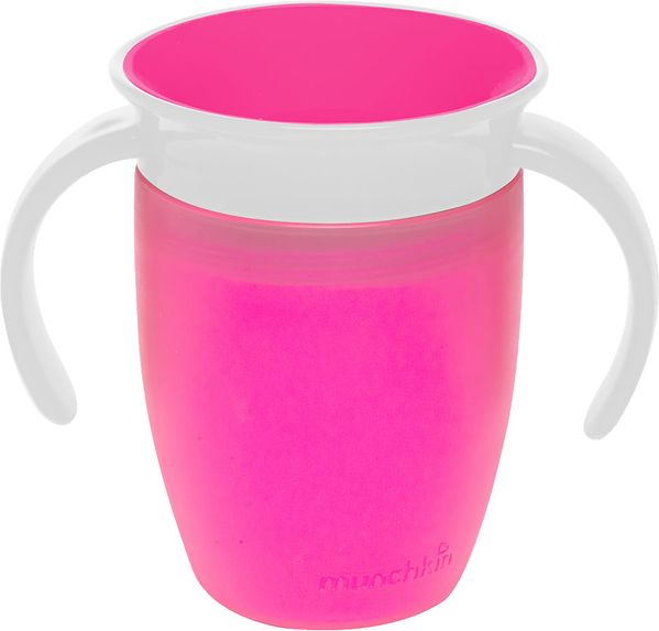 Munchkin Miracle 360 Cup, 7 oz - Pink