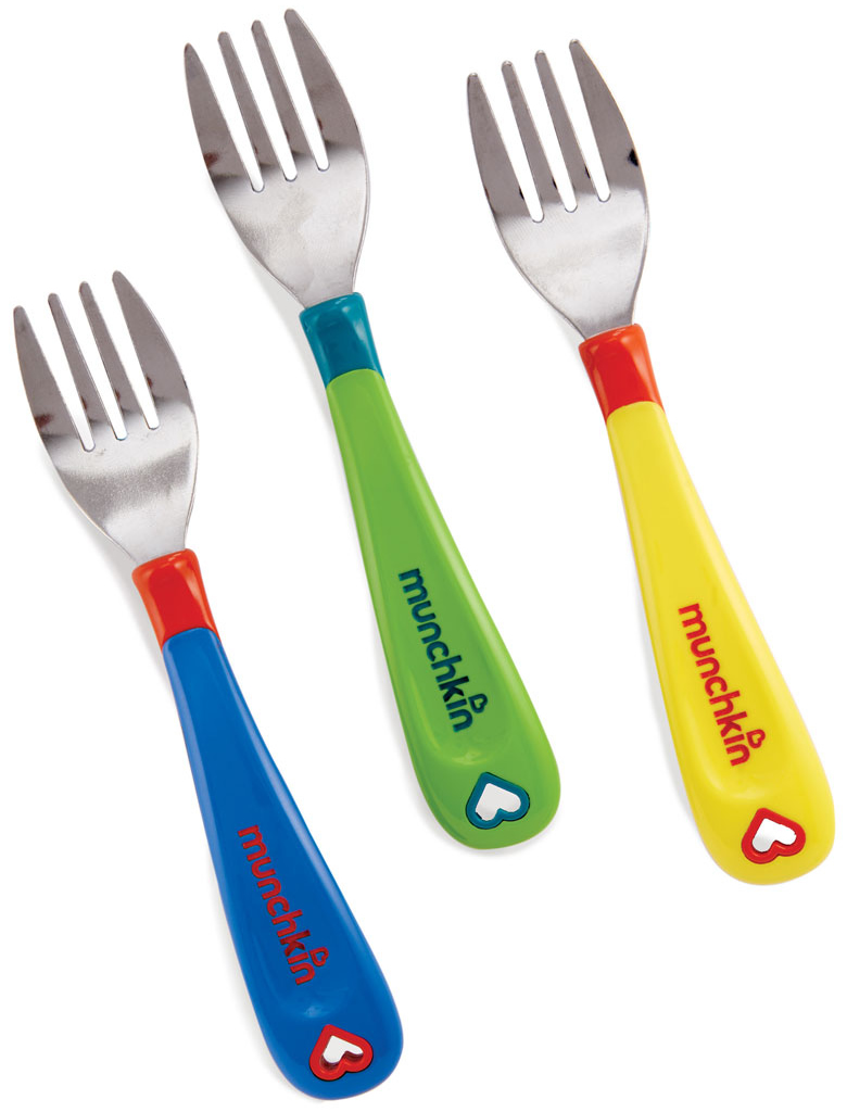 Munchkin Toddler Forks, 3-Pack