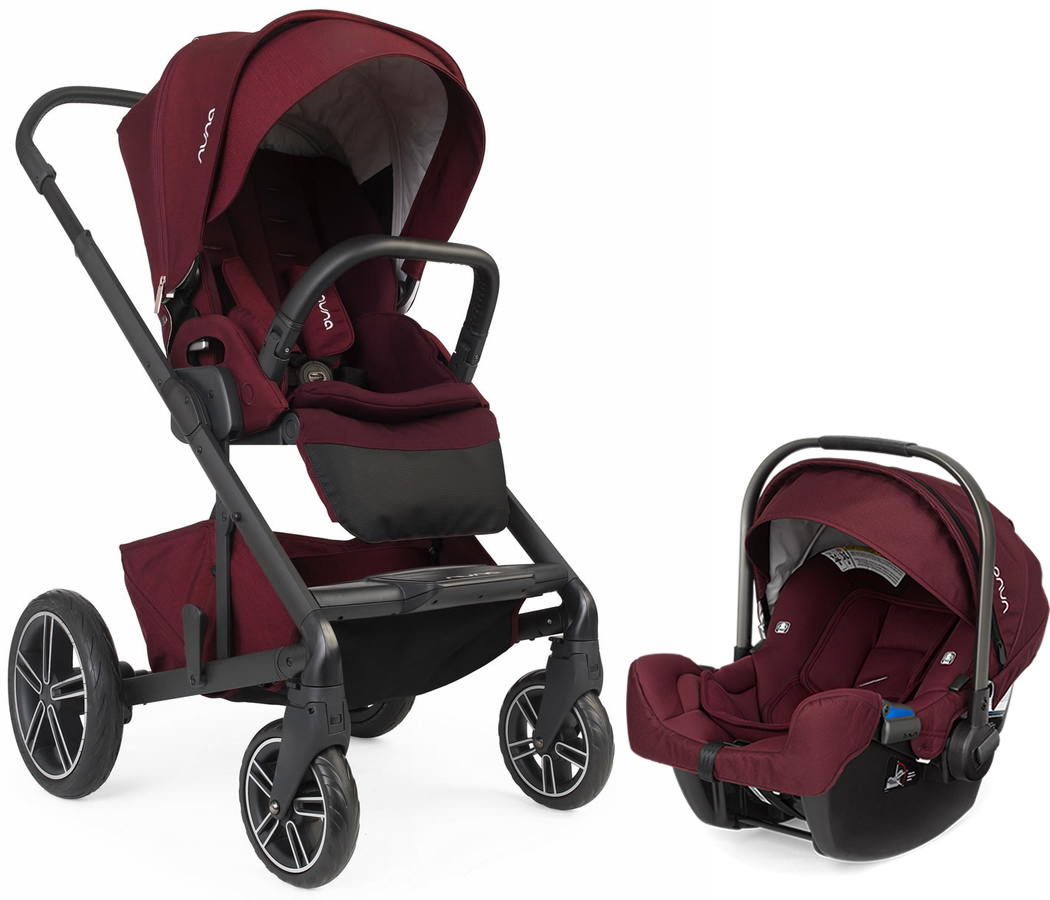 Nuna Mixx 2 Travel System Berry