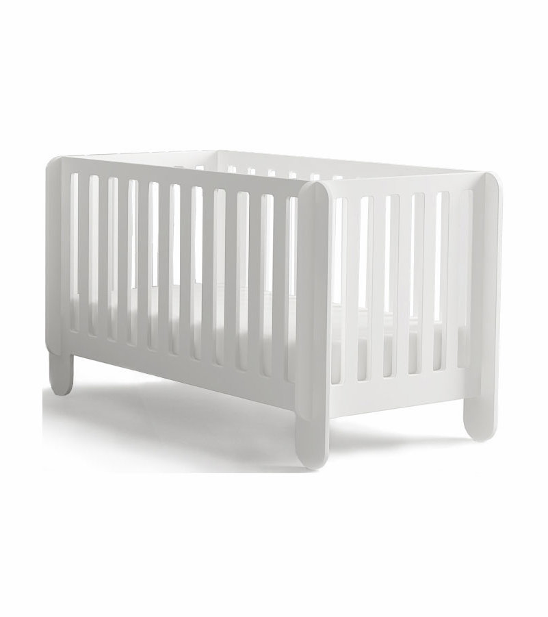 Oeuf Elephant Crib in White