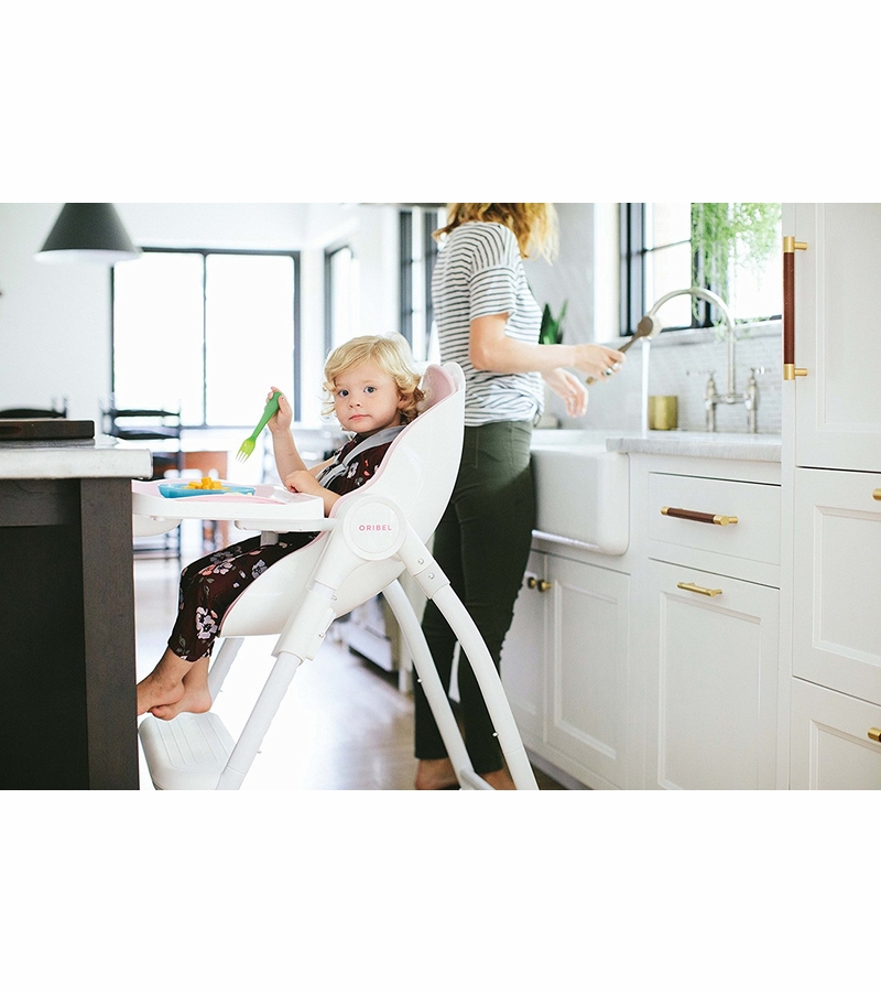 Oribel Cocoon Delicious High Chair - Rose Meringue