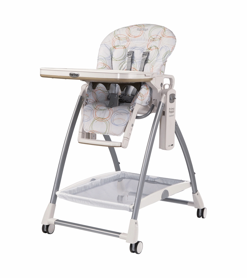 Peg Perego 2010 Prima Pappa Newborn High Chair in Circles Color with ...