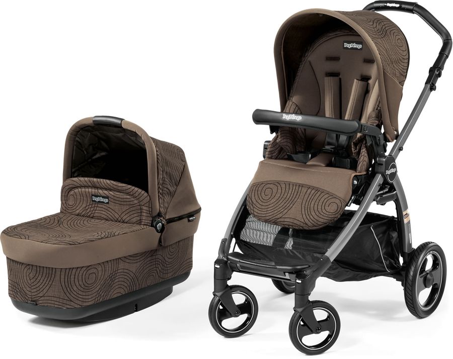 Peg Perego Book Pop Up Stroller - Circles Choco