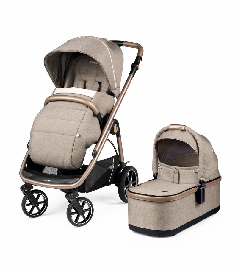 Peg Perego Veloce Stroller + Bassinet Bundle - Mon Amour