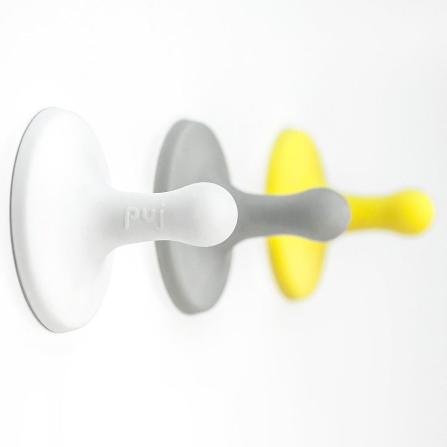 Puj Nubs 3 Pack - White, Grey, Yellow