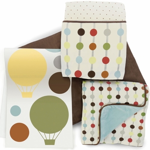 Skip Hop Complete Sheet 4-Piece Set - Mod Dot